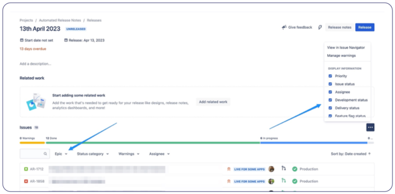 Release management with Jira and Confluence : Practical Guide | Amoeboids